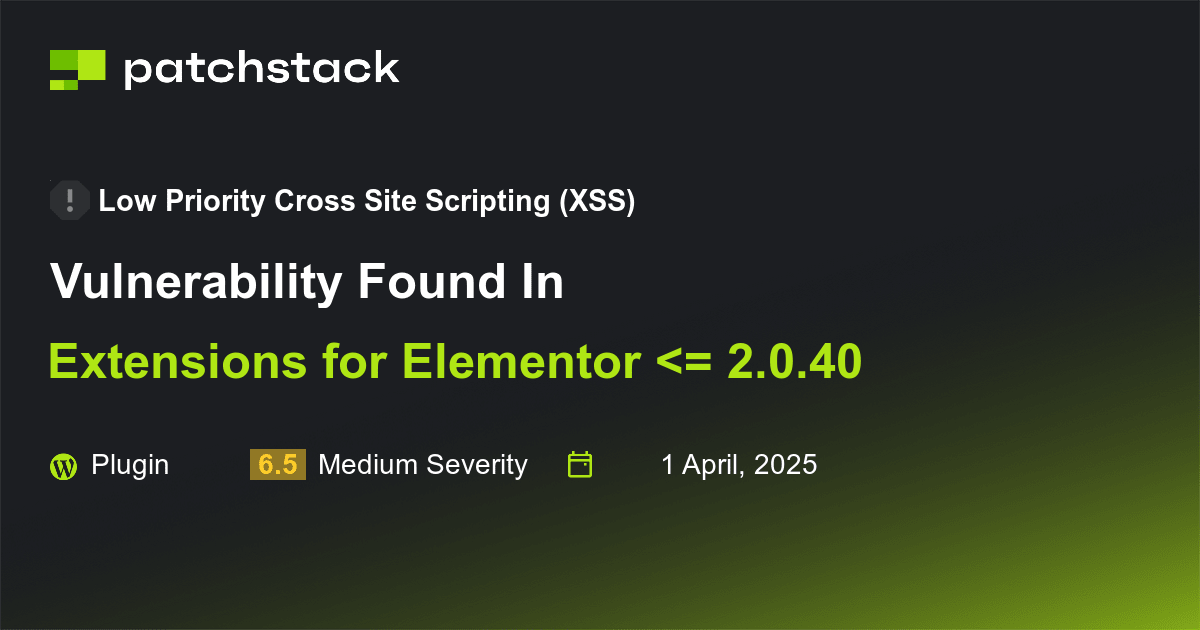 WordPress Extensions for Elementor plugin